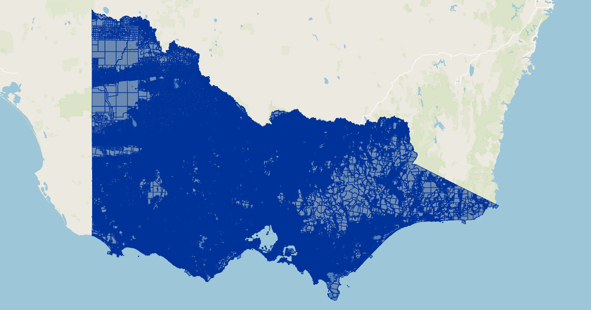 Victoria Australia Detailed Map