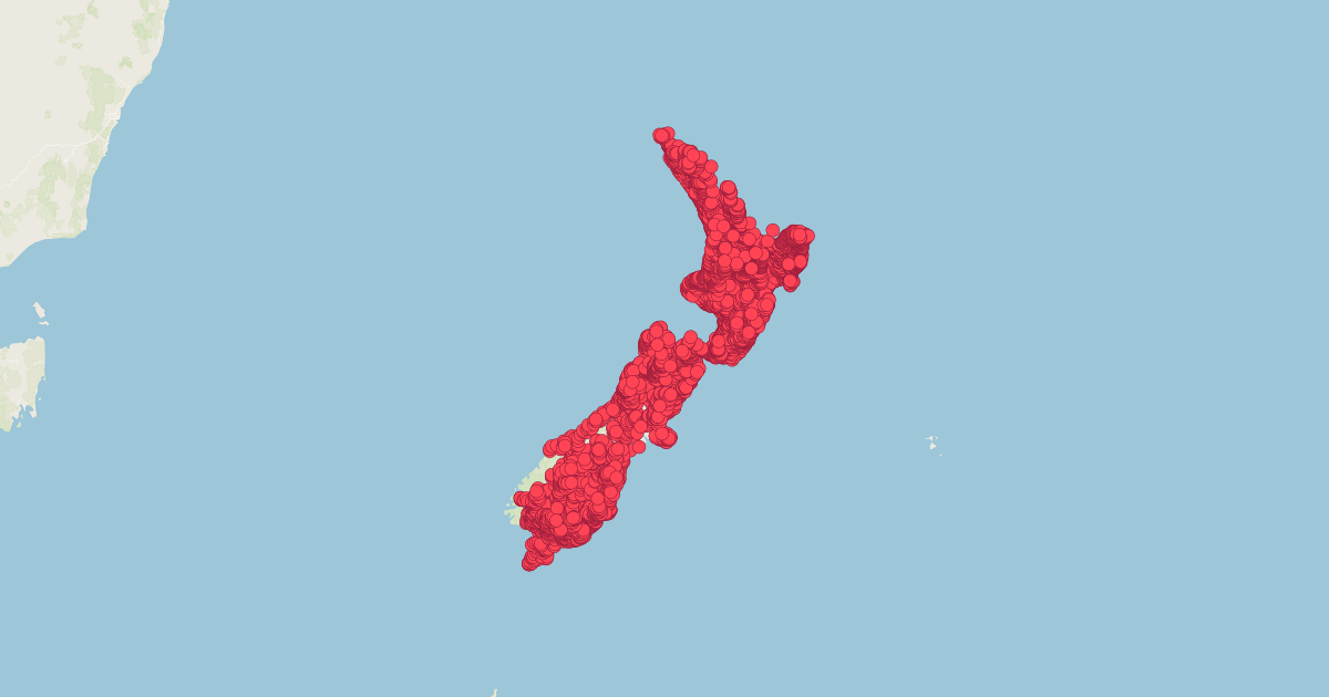 NZ Trig Points (Topo, 1:50k) | LINZ Data Service