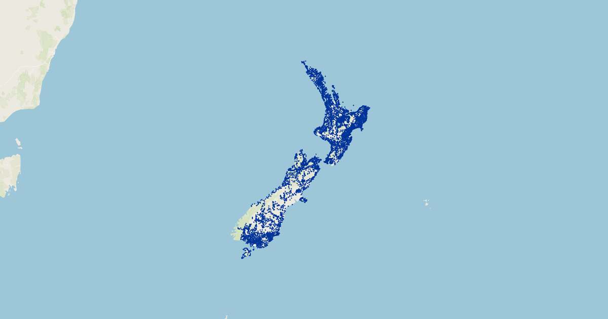 NZ Trig Points (Topo, 1:50k) | LINZ Data Service