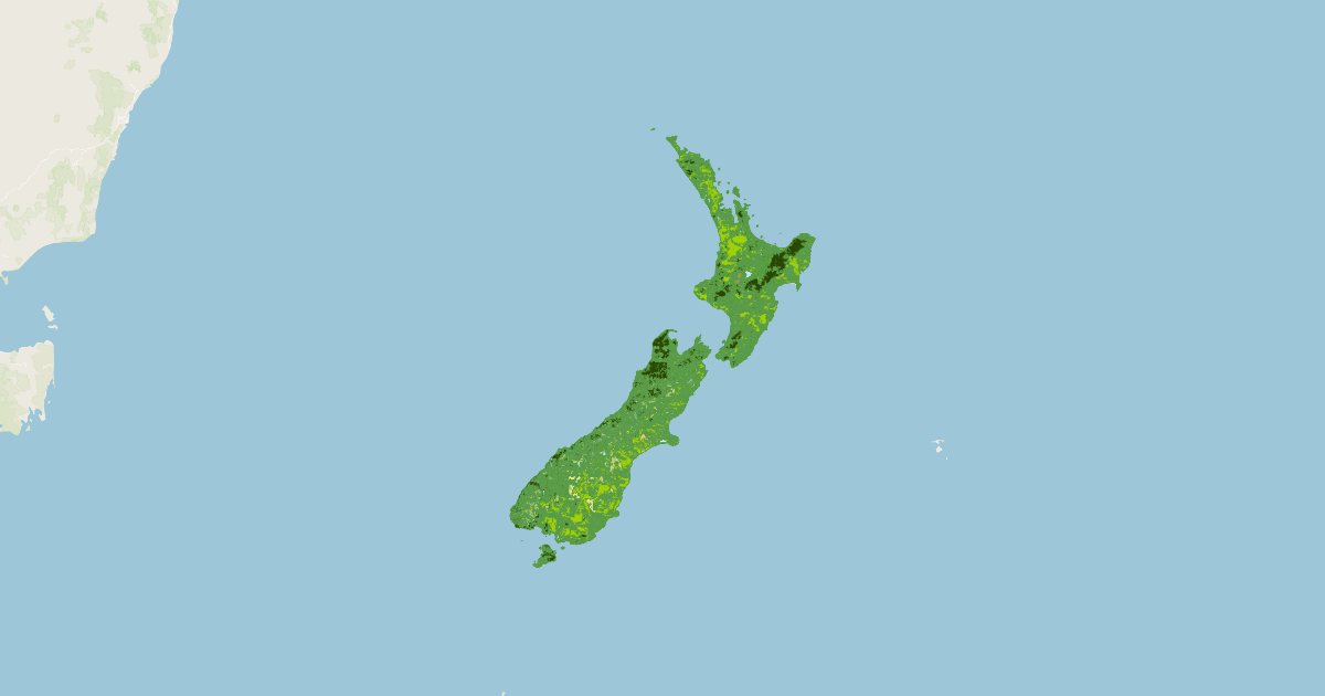 LCDB v5.0 - Land Cover Database version 5.0, Mainland, New Zealand ...