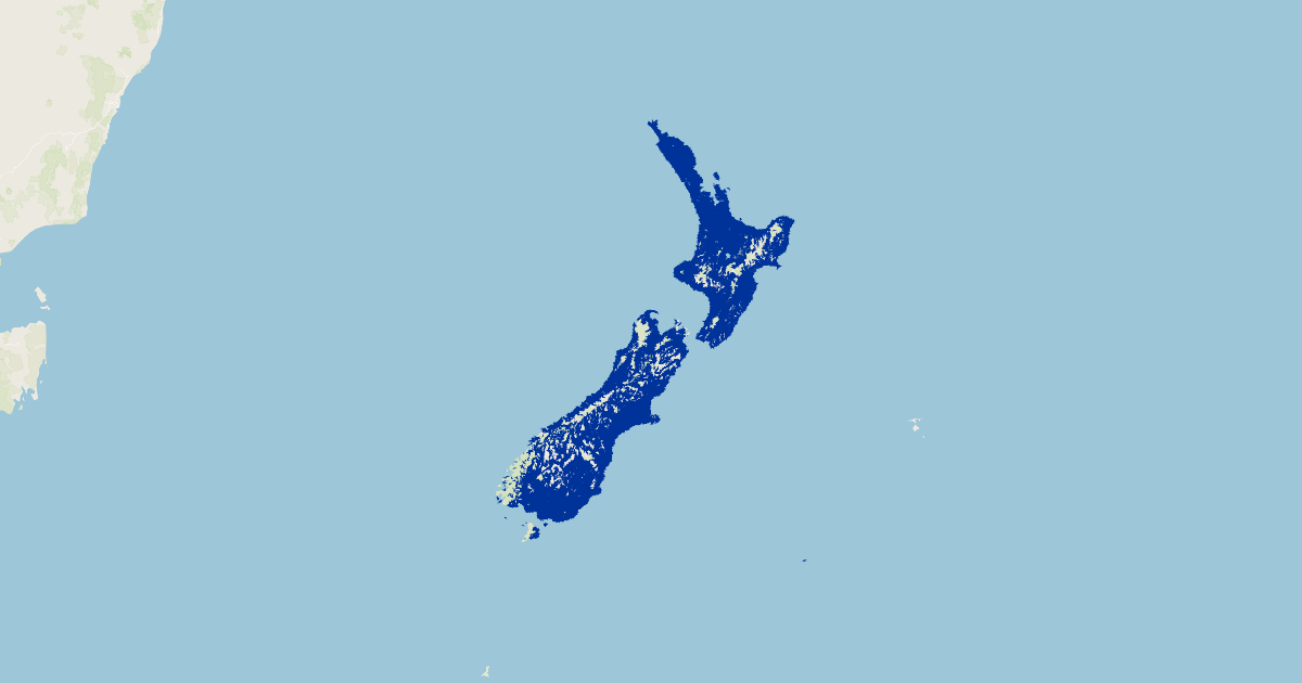 Stock Exclusion Low Slope Land 2020 (DEPRECATED) | MfE Data Service