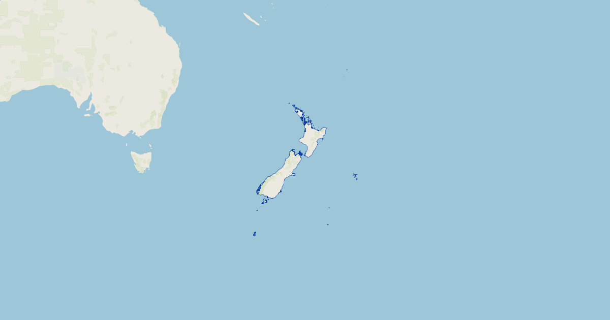 NZ Coastline - Mean High Water | LINZ Data Service
