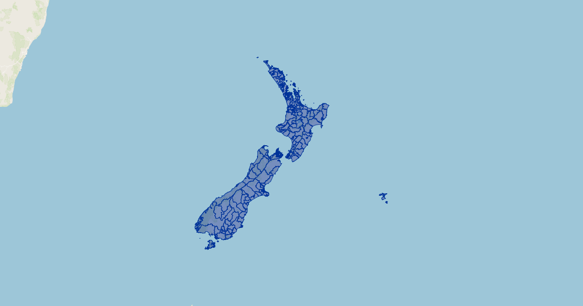 Ward 2021 Clipped (generalised) | Stats NZ Geographic Data Service