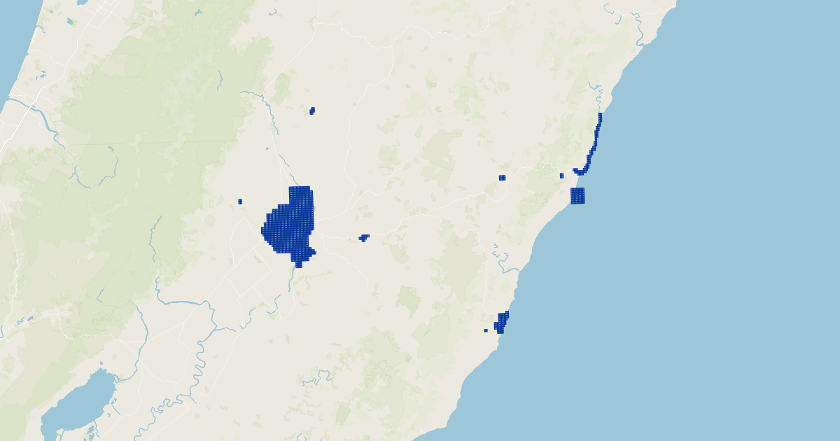 Masterton 0.075m Urban Aerial Photos Index Tiles (2021) | LINZ Data Service