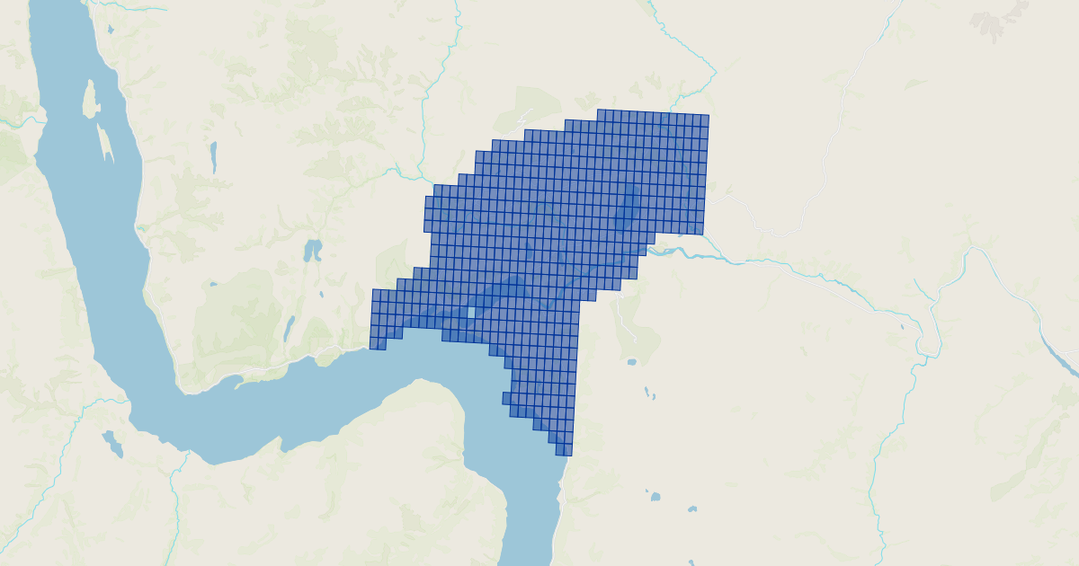 Otago - Queenstown LiDAR Tile Index (2021) | LINZ Data Service