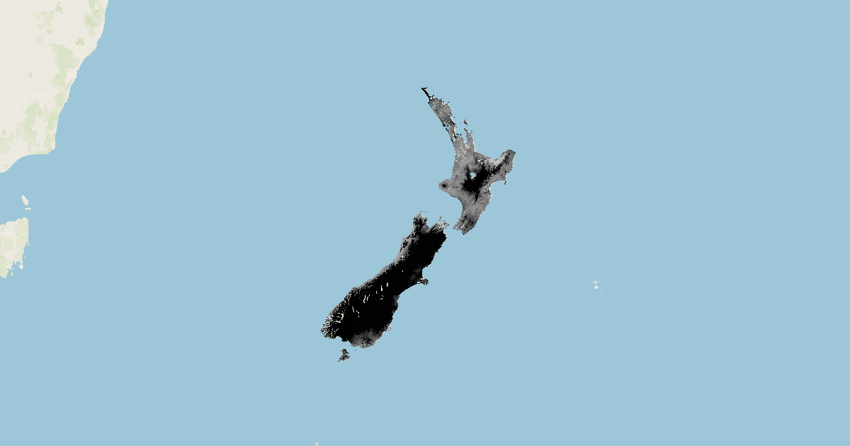 Browse GIS data | Scion Research Data Service