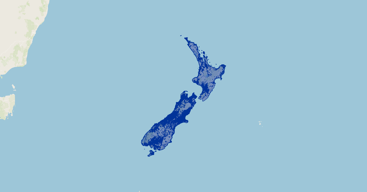 Sentinel2 2022 Mainland NZ Footprints | MfE Data Service