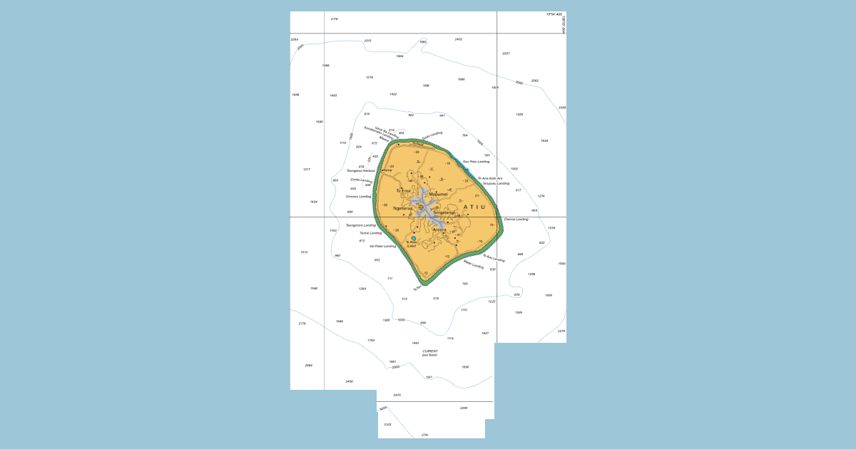 Cook Islands Chart The Independent Traveler's Guide To Aitutaki | X