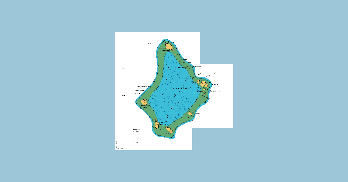 Chart CK 142 Plans of the Cook Islands - Southern Sheet - Palmerston ...