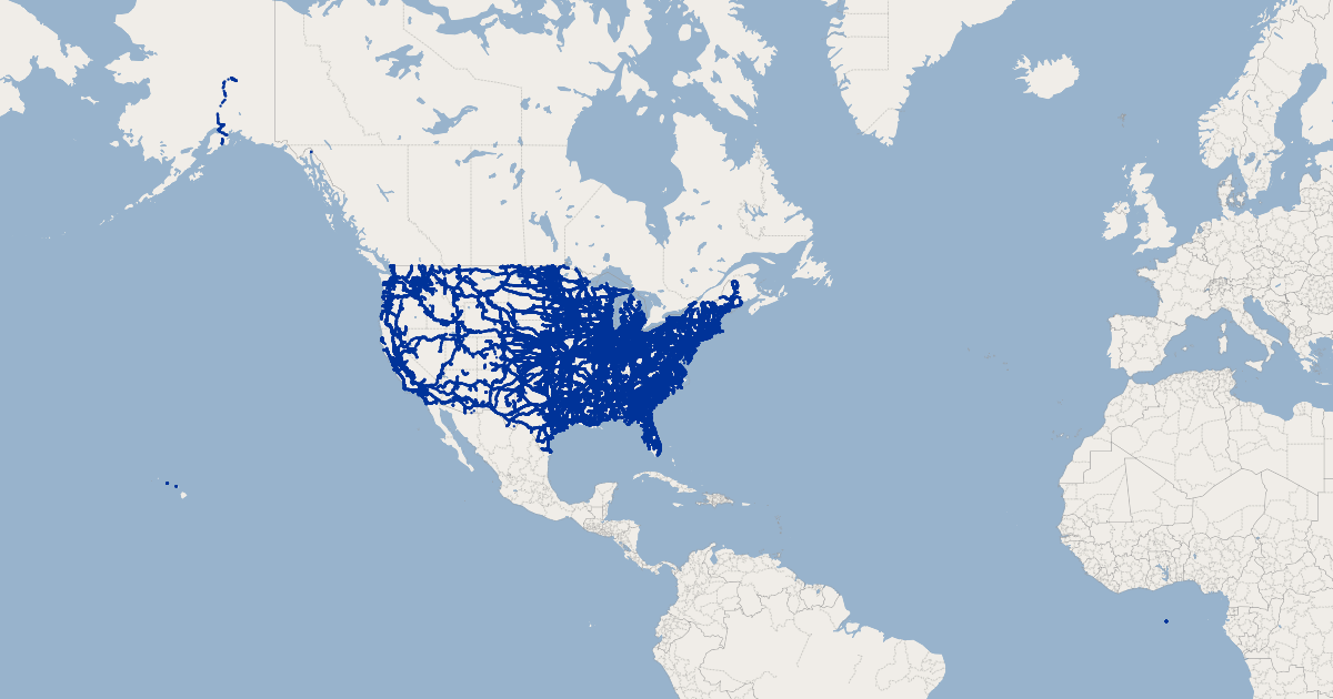 United States Railroad Grade Crossings 2022 | Koordinates United States Railroad Grade Crossings 2022 | Koordinates