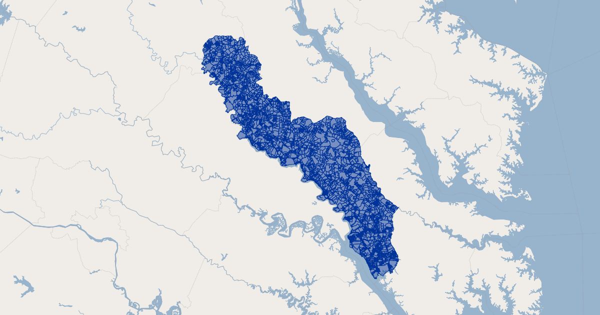 King And Queen County Virginia Parcels Koordinates