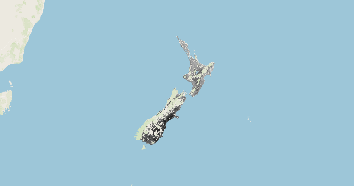 Browse GIS data | Scion Research Data Service