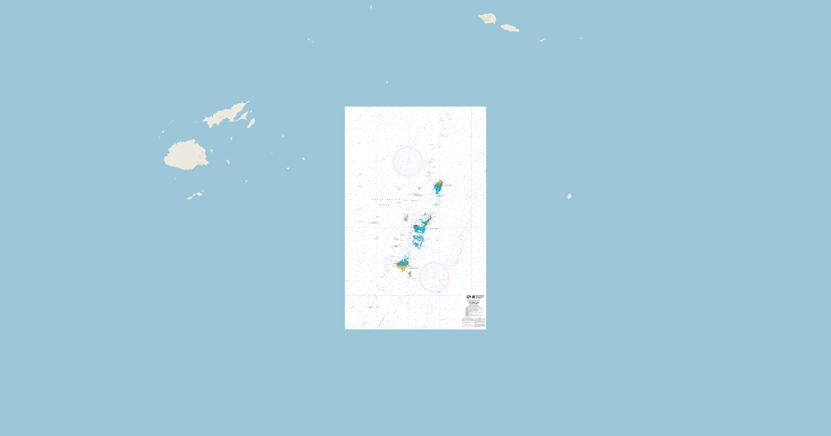 Chart TO 101 Tonga | LINZ Data Service