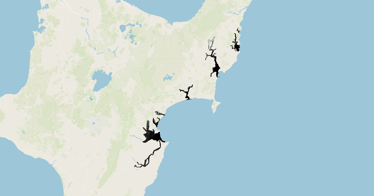 Gisborne and Hawke's Bay - Cyclone Gabrielle River Flood LiDAR 1m DEM ...