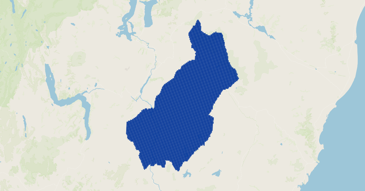 Otago - Central Otago LiDAR Tile Index (2022-2023) | LINZ Data Service