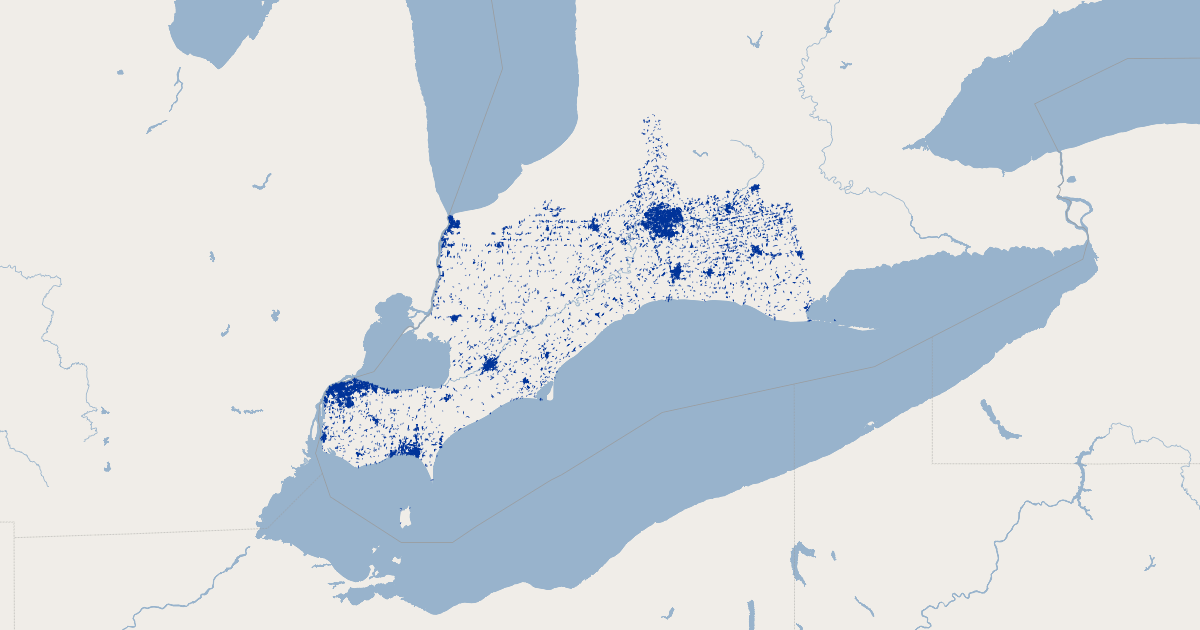 Lake Erie Automatically Extracted Buildings | Koordinates Lake Erie Automatically Extracted Buildings | Koordinates