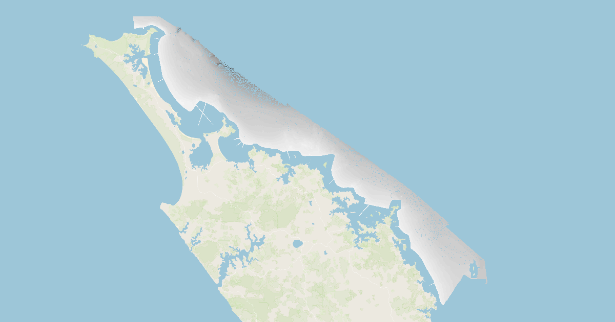 Bay of Islands Multibeam 5m Depth Model (2008) | LINZ Data Service