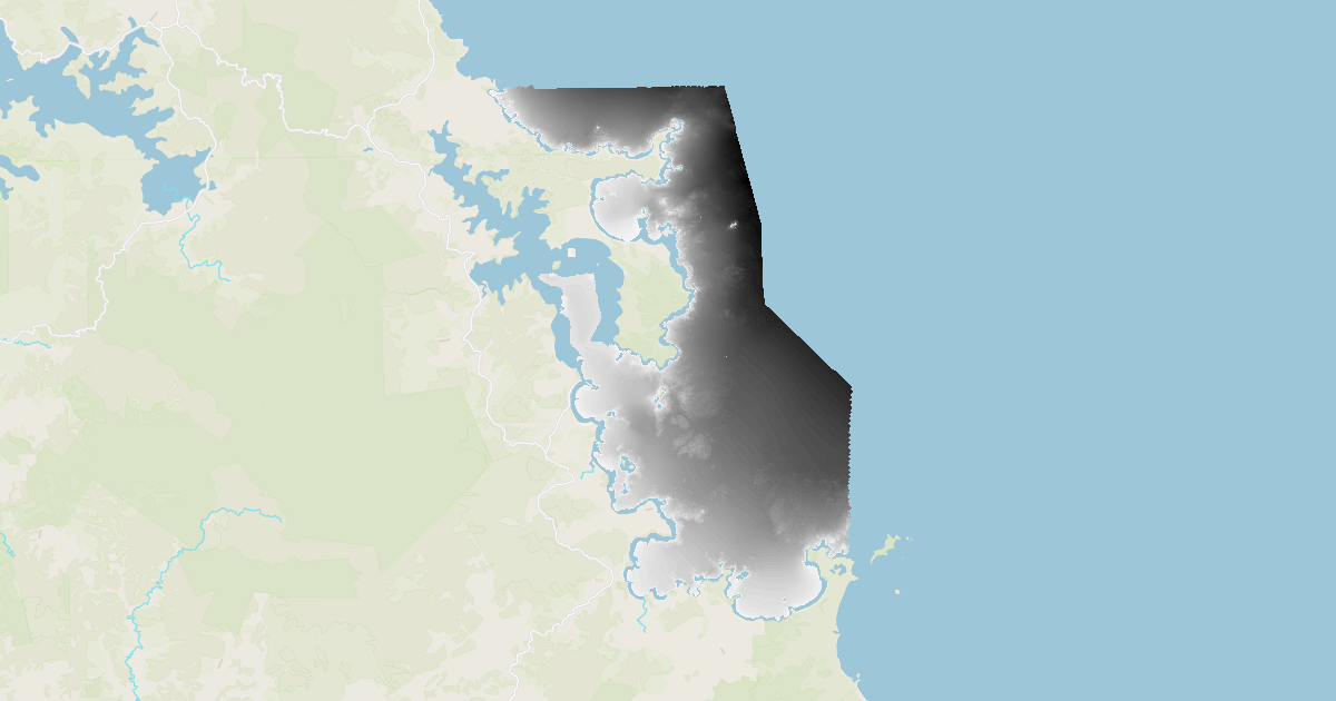 Whangaruru Bay Multibeam 2m Depth Model (2015) | LINZ Data Service