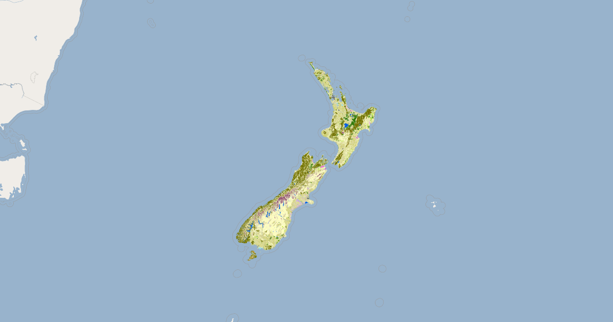 Browse GIS data | MfE Data Service