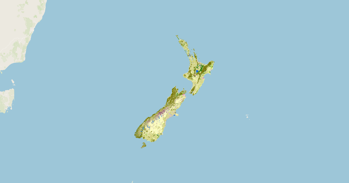 LUCAS NZ Land Use Map 2020 v005 | MfE Data Service