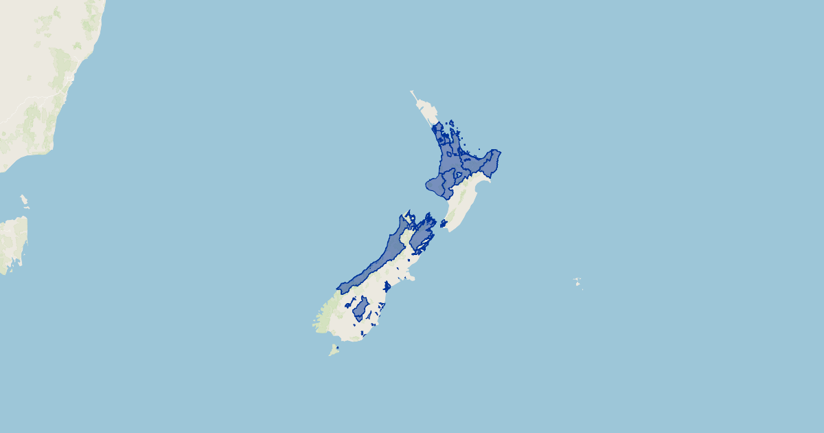 New Zealand LiDAR 1m DEM Survey Index | LINZ Data Service