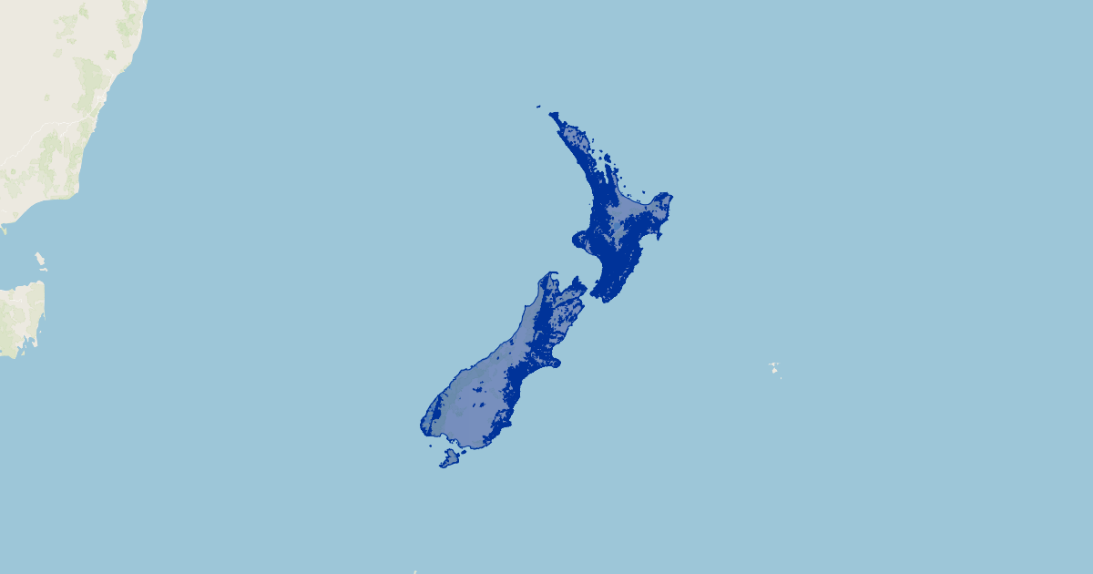 Sentinel2 2025 Mainland NZ Footprints | MfE Data Service