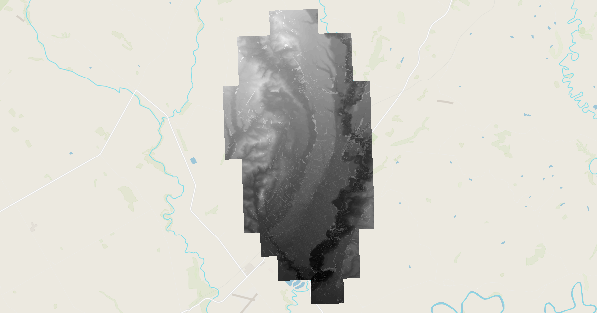 Dannevirke LiDAR 1m DSM (2022) | LINZ Data Service