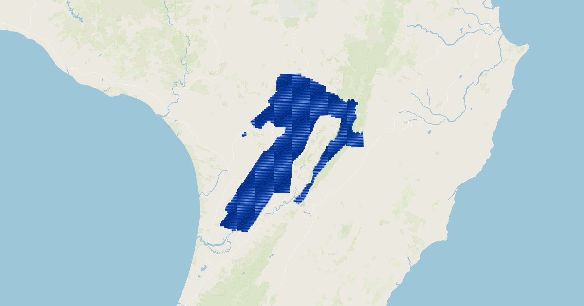 Manawatū-Whanganui - Oroua LiDAR Tile Index (2025) | LINZ Data Service