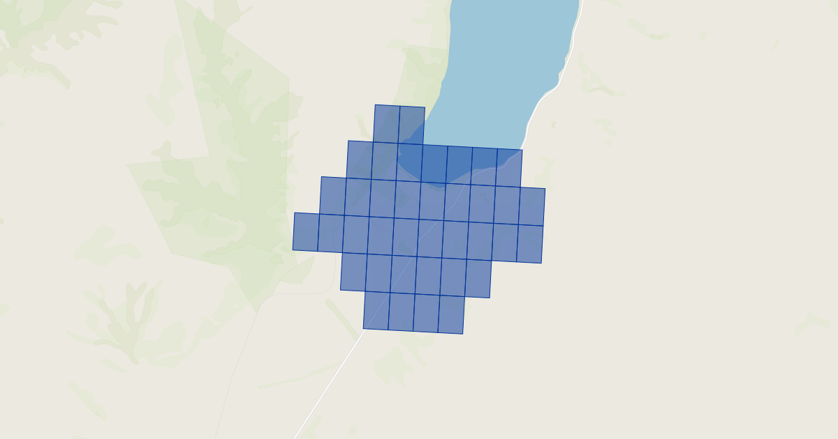 Otago - Kingston LiDAR Tile Index (2025) | LINZ Data Service