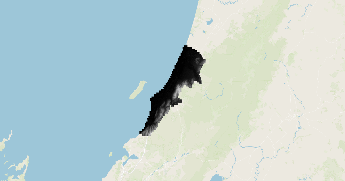 Wellington - Kapiti Coast LiDAR 1m DSM (2024) | LINZ Data Service