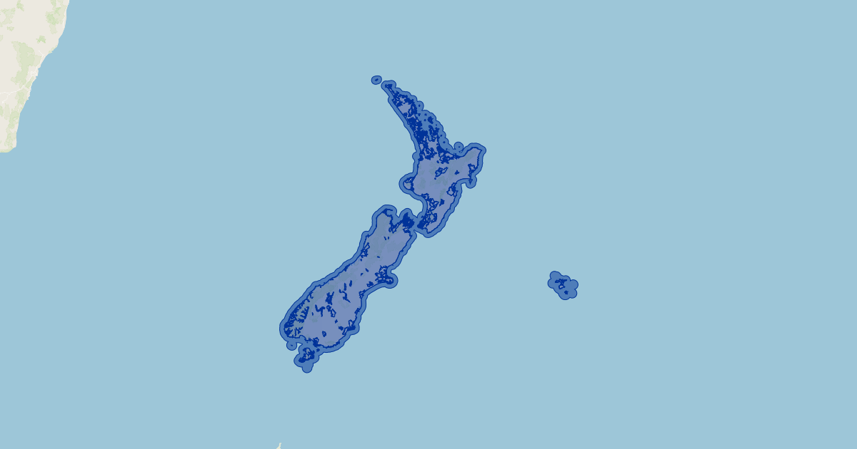 Functional Urban Area 2026 | Stats NZ Geographic Data Service
