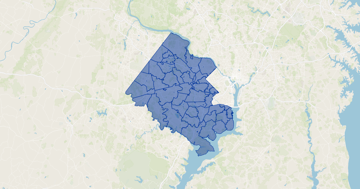 Fairfax Va Zip Code Map Property Tax Bills Add To Cost Of Living In