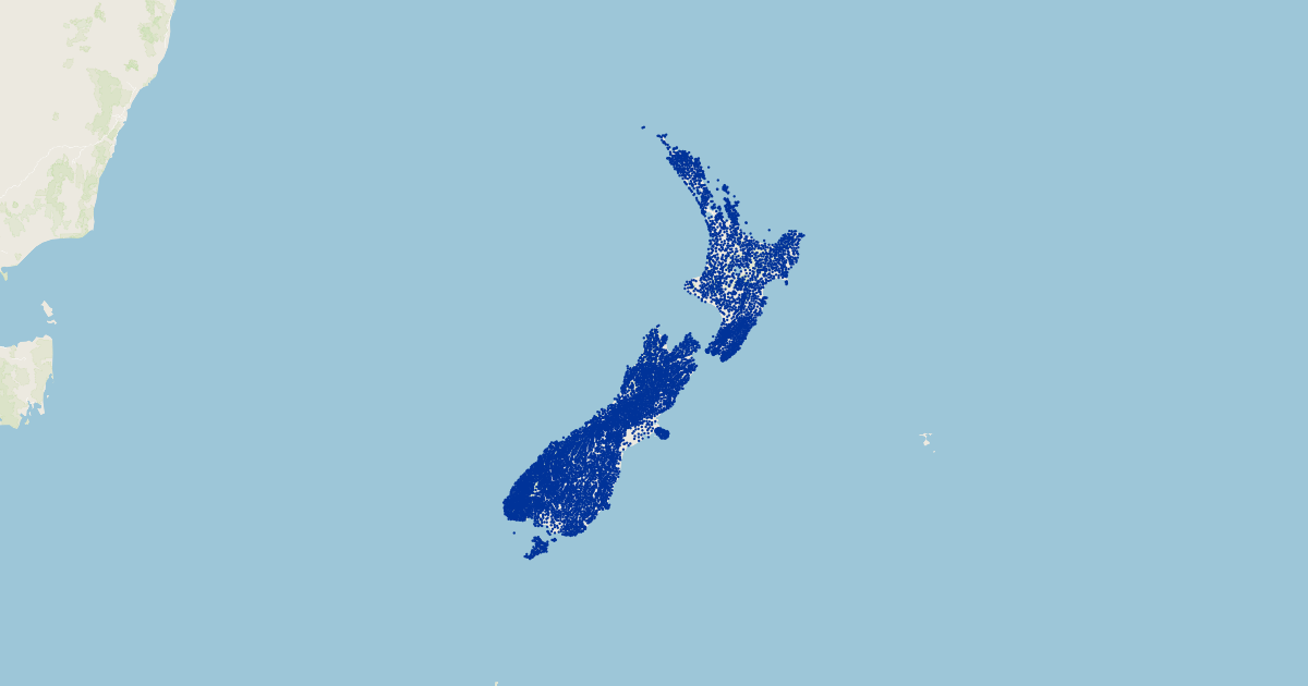 NZ Height Points (Topo, 1:250k) | LINZ Data Service