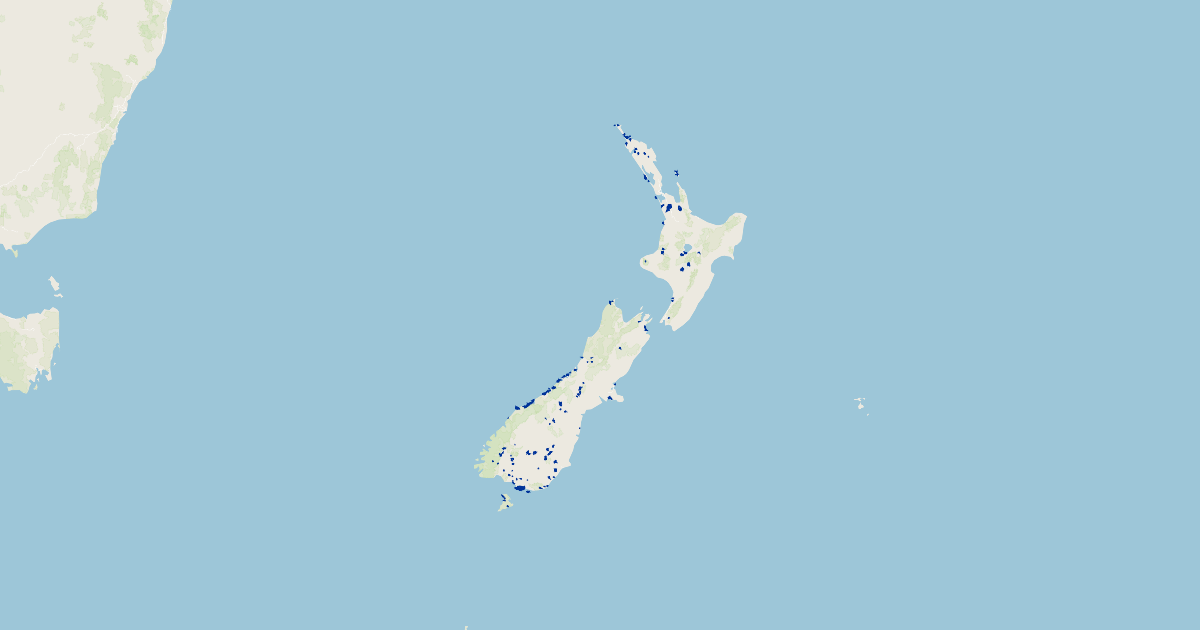 NZ Swamp Polygons (Topo 1:500k) (Deprecated) | LINZ Data Service