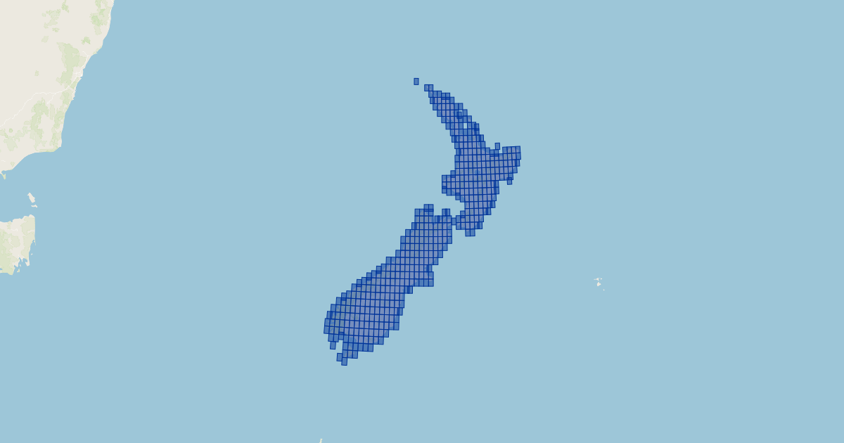 NZ Linz Map Sheets (Topo, 1:50k) | LINZ Data Service