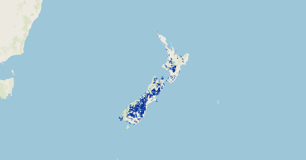 NZ Scattered Scrub Polygons (Topo, 1:50k) | LINZ Data Service