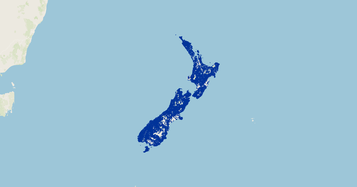 NZ Scrub Polygons (Topo, 1:50k) | LINZ Data Service
