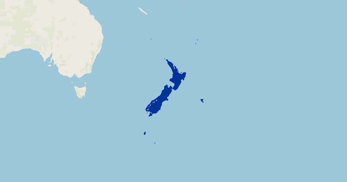 NZ Geodetic Vertical Marks | LINZ Data Service