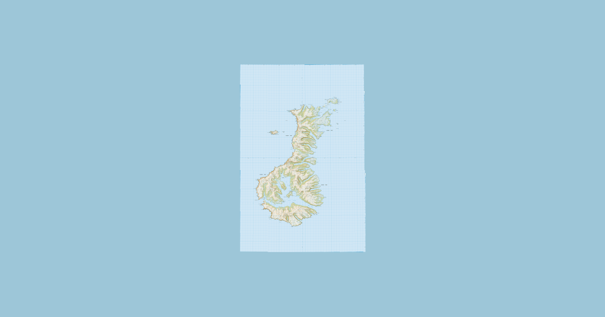 NZ Auckland Island Topo50 Maps | LINZ Data Service