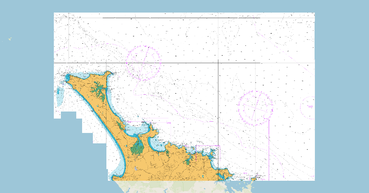 Chart NZ 51 Tauroa Point to Cape Brett | LINZ Data Service