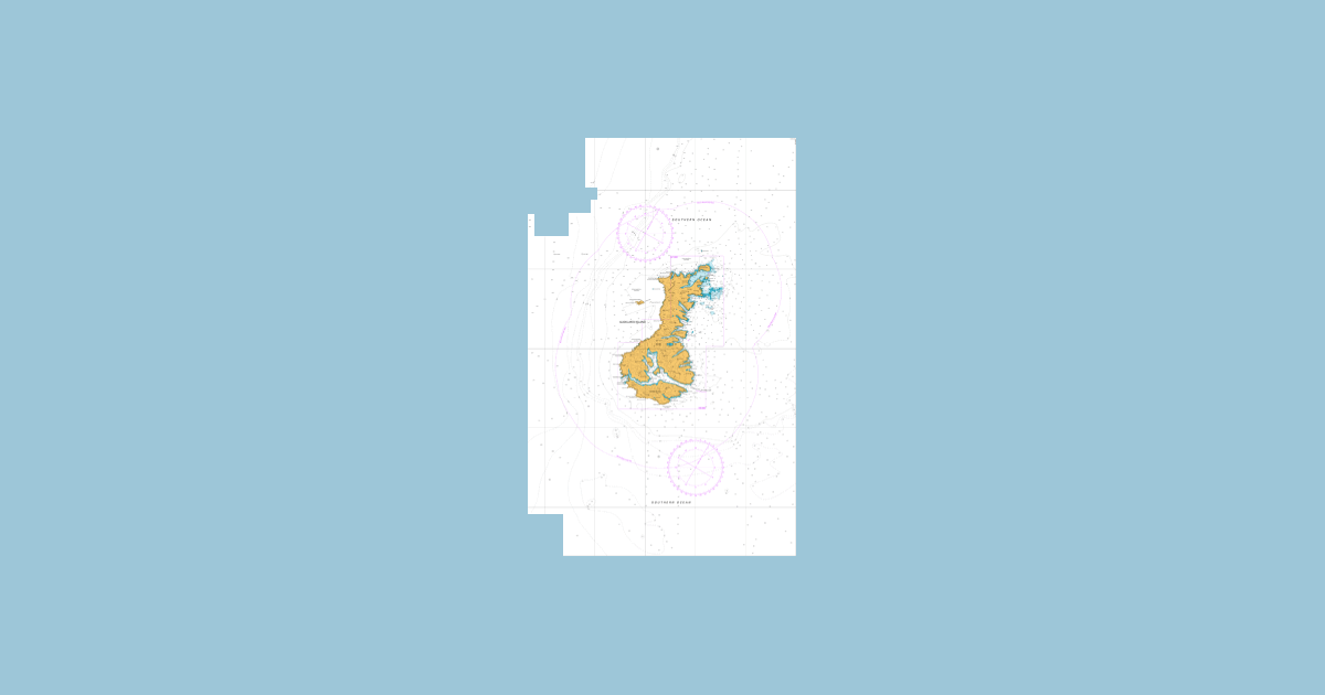 Chart NZ 286 Auckland Islands | LINZ Data Service