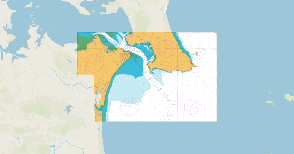 Chart NZ 5214 Marsden Point | LINZ Data Service