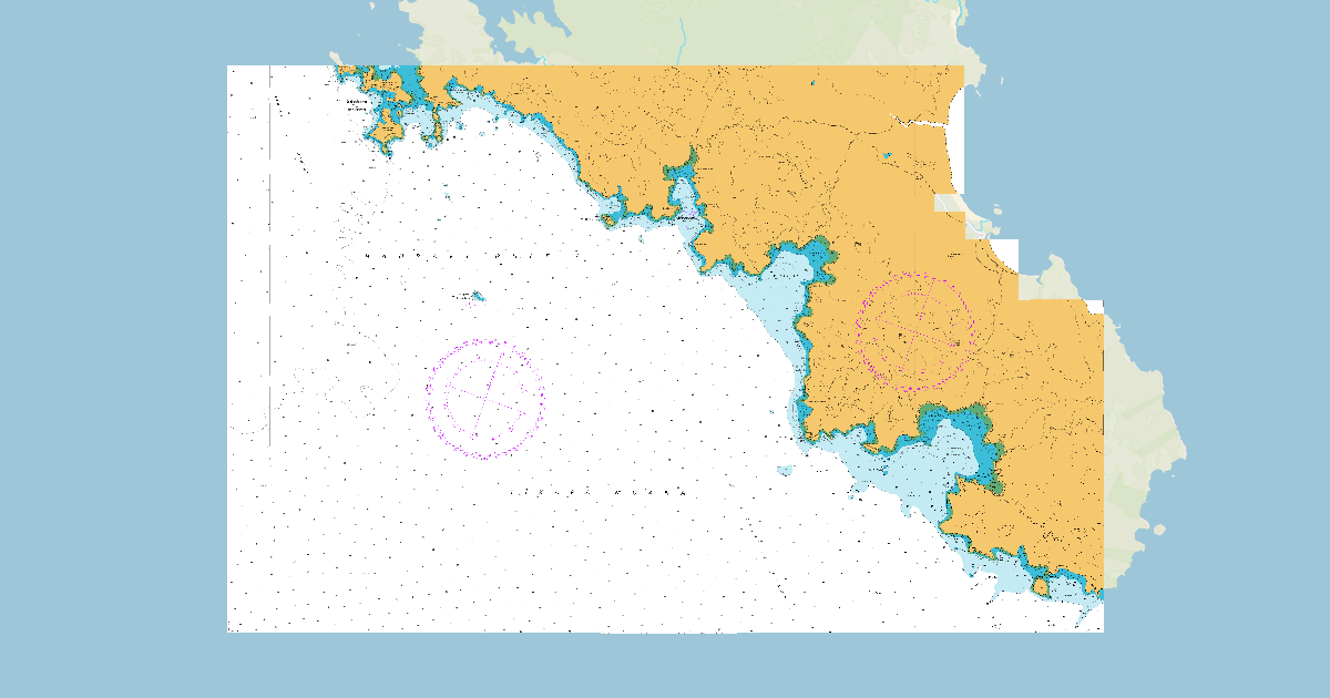 Chart NZ 5224 Great Barrier Island (Southern Part) | LINZ Data Service