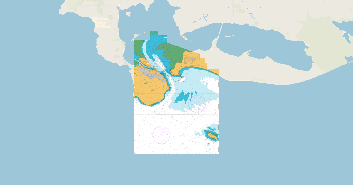 Chart NZ 6821 Bluff Harbour and Entrance | LINZ Data Service
