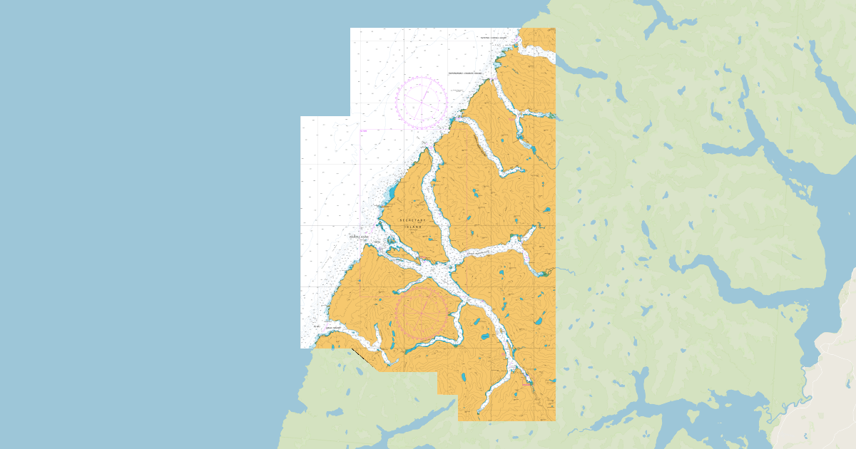 Chart NZ 7624 Charles Sound to Dagg Sound | LINZ Data Service