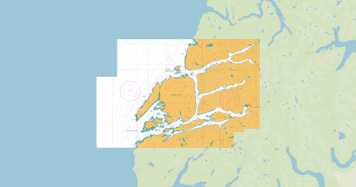 Chart NZ 7653 Breaksea Sound and Dusky Sound | LINZ Data Service