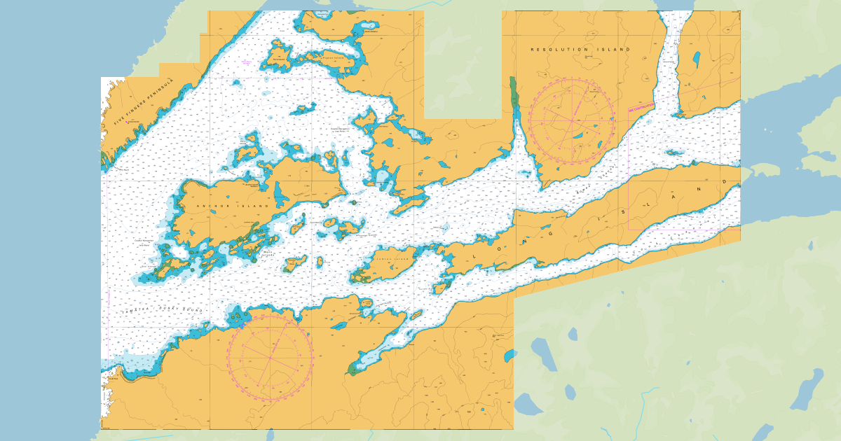 Chart NZ 7656 Dusky Sound | LINZ Data Service
