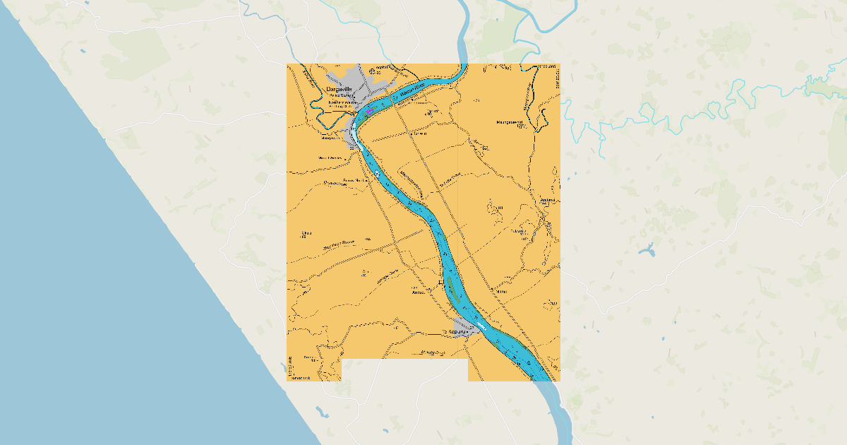 Chart NZ 4265 Kaipara Harbour - Wairoa River (Continuation) | LINZ Data ...