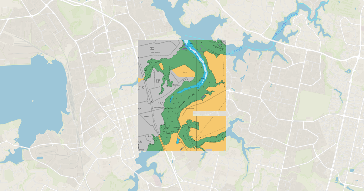 Chart NZ 5325 Tamaki River | LINZ Data Service