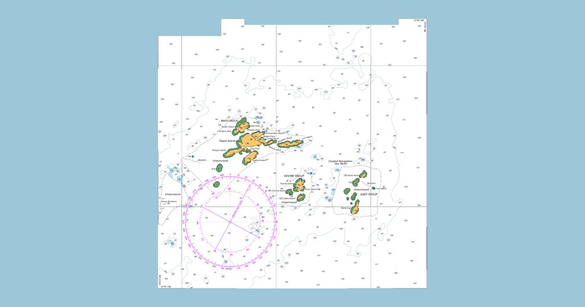 Chart NZ 3111 Bounty Islands: Plan | LINZ Data Service